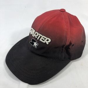 STARTER | Accessories | Vintage Starter Hat Cap Mens Red Gray Black ...